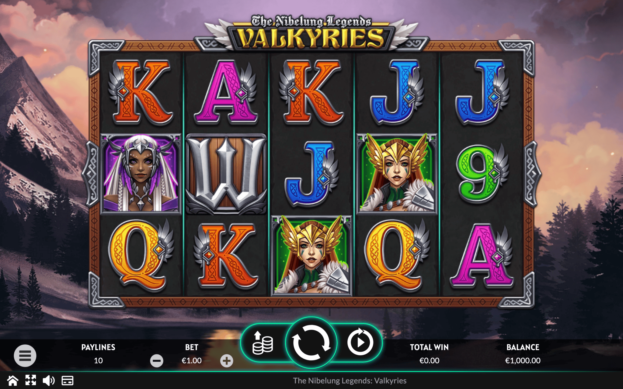 Valkyries - The Nibelung Legends - Apparat Gaming